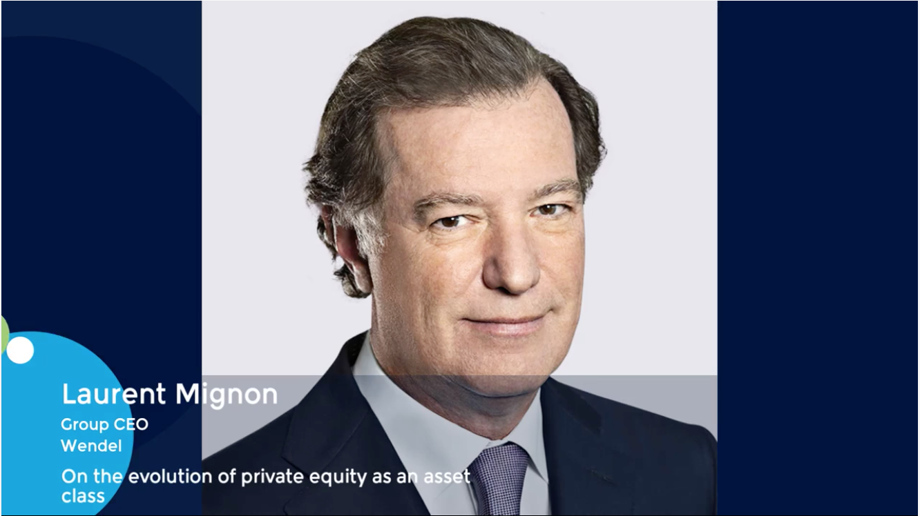 Laurent Mignon, Wendel Group CEO, on the evolution of private equity as an asset class - ION ...