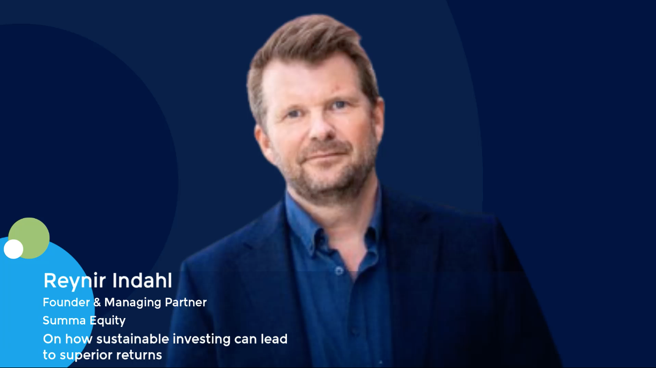 Reynir Indahl, Founder and Managing Partner at Summa Equity, on how ...
