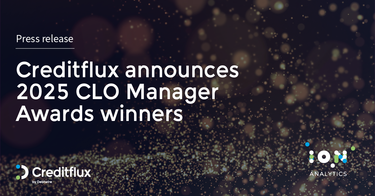 Creditflux announces 2025 CLO Manager Awards winners - ION Analytics