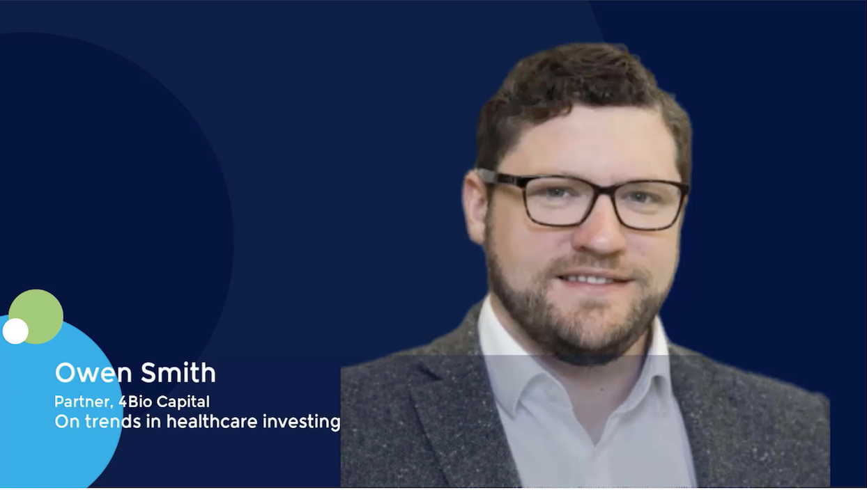 Owen Smith, Partner at 4Bio Capital, on trends in healthcare vc investment - ION Analytics